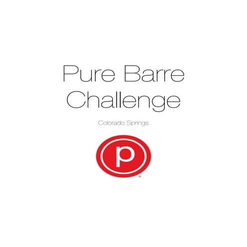 Pure Barre 30 Challenge | PDF
