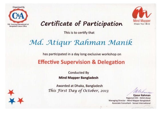 GSD Certificate | PDF