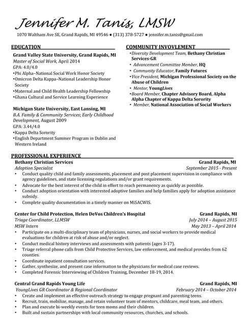 BS Social Work Program Leaflet | PDF