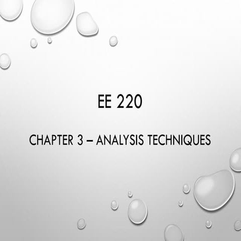 Electrical and electronics chapter 3 ckt | PDF | Computer Networking ...