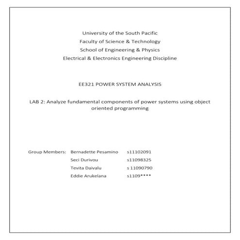 Ee321 lab 2 | PDF