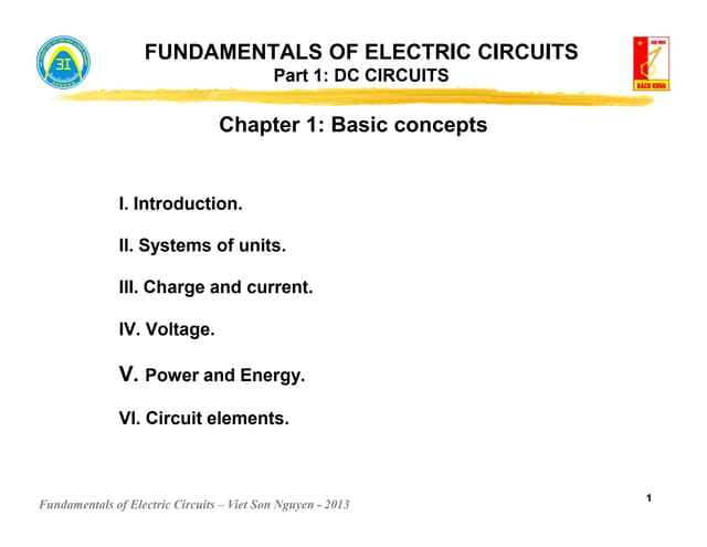 BASIC ELECTRICAL Lesson 1 Fundamentals.ppt