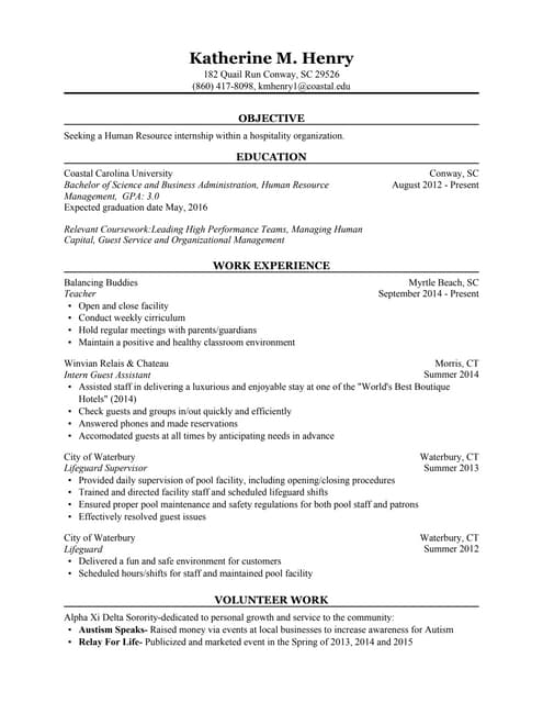 Fitness Training Resume 2017 | PDF