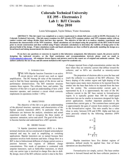 Unit 2 bjt numerical problems | PDF