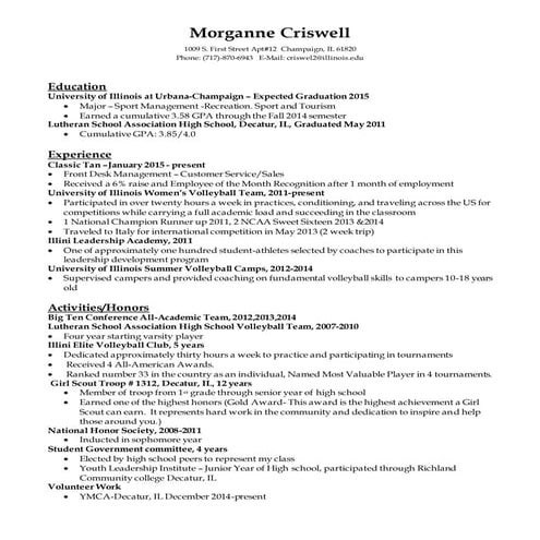 Final Resume | DOCX