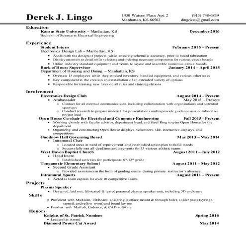 Lingo Resume (Updated 02-09-16) | DOCX