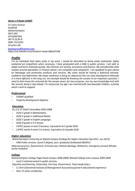 JENNY RYGARD CV | PDF