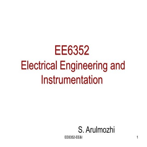 EE6352 | PPT