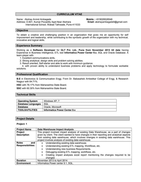 biplab-resume | PDF | Databases | Computer Software and Applications