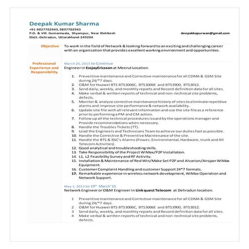 Deepak Kumar Sharma (1) | DOCX | Computer Networking | Computing