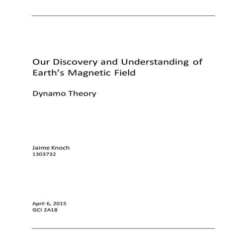 p080-p083 Knoch EarthsMagneticField | DOCX | Geography | Science