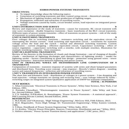 EE8010 Power System Transients Analaysis.pdf