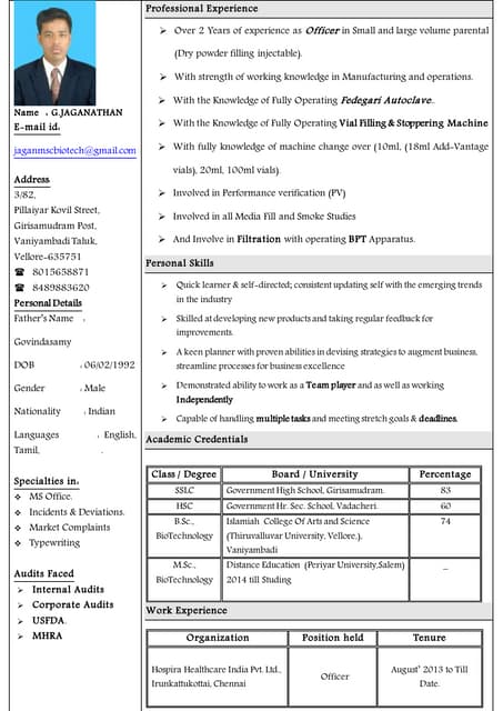 Tabish CV | PDF