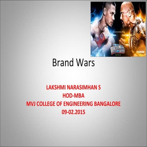 Brand Wars | PPT