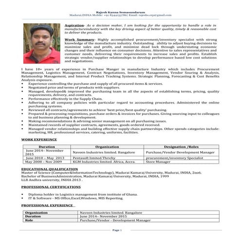 Resume_Rajesh | DOC