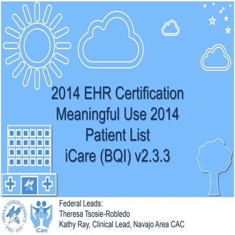 iCare 2014 Detailed_pj | PPTX