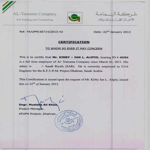 CERTIFICATES-Batch 1 | PDF