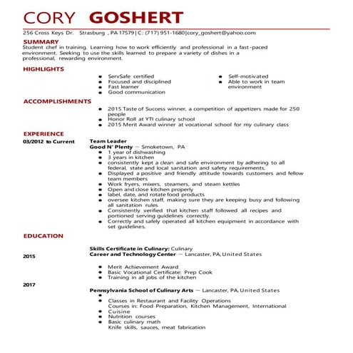 George B Hogg resume | DOC
