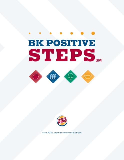 McDonald's 2010 Corporate Social Responsibility Report | PDF