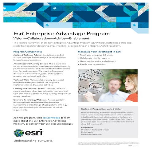 Esri Enterprise Advantage Program | PDF