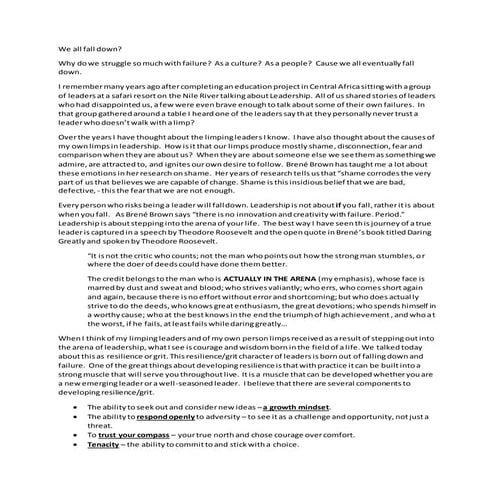 We all fall down | PDF