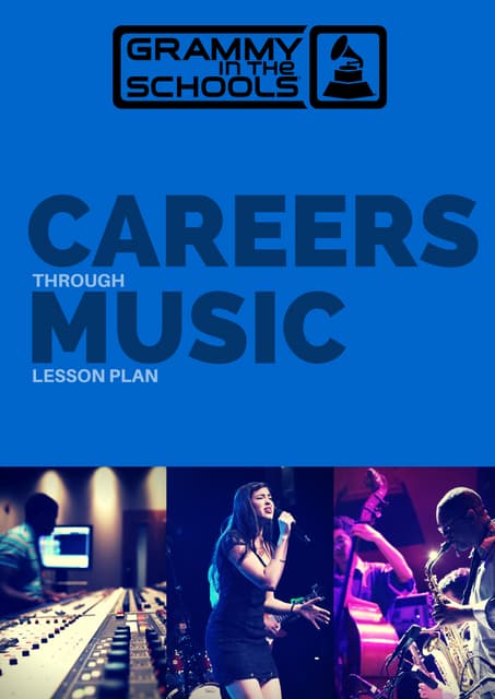 Careers in music presentation | PPT