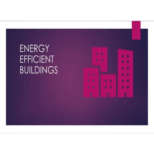 Energy efficient building, net zero and smart building | PDF