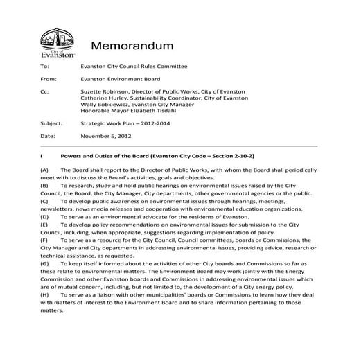 Sample Memo | PDF