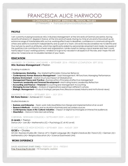 DANIEL SEAN MARTIN CV | PDF