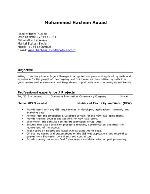 Sushil cv | PDF | Technology & Computing