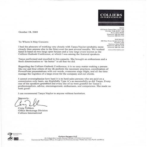 Barry Rec Letter | PDF