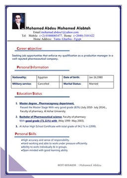 SAMEH ELNAGGAR C.V. | PDF