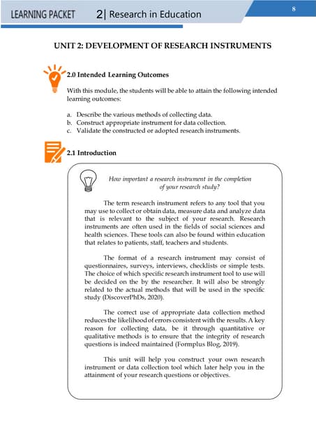 EAPP Quarter 2 – Module 6 Gathering Information from Surveys ...