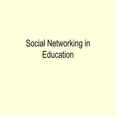 LESSON 9: SOCIAL NETWORK | PPTX