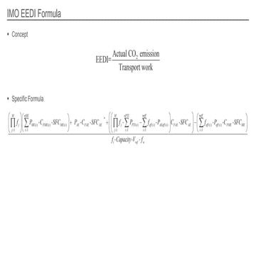 EEDI formula | PPTX