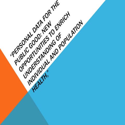 PHD for the Common Good | PPT