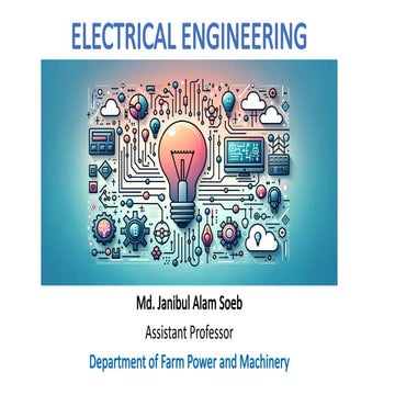 electrical engineering pdf . with basic circuit theory | PPTX