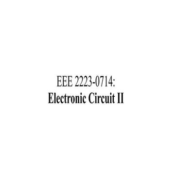 EEE 2223-0714- Electronic Circuit II_MID_1.pdf