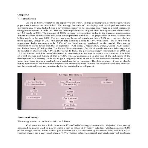 Environmental energy energy and its sources | DOCX