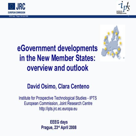 ICT for government transformation in the New Member States | PPT ...