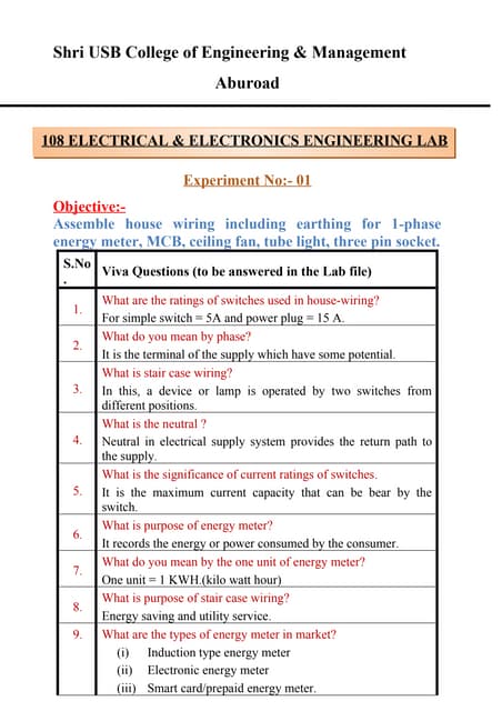 To control two lamp (in parallel) with one switch | DOCX