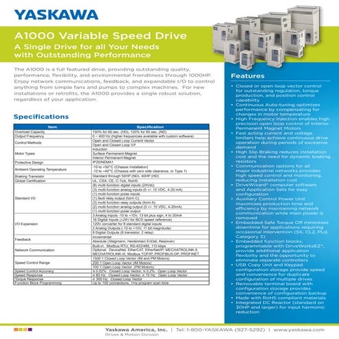 A1000.01 Flyer | PDF