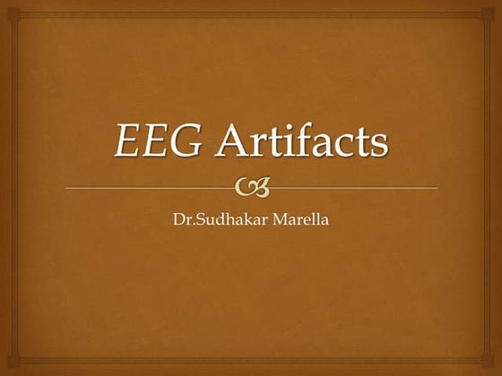 ECG ARTIFACTS AND PITFALLS | PPTX