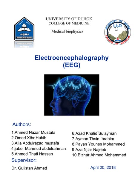 EEG (electroencephalogram) | PPT