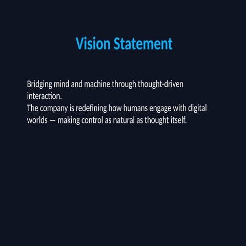 EEG+VR Combination Device PitchDeck (draft) | PPTX