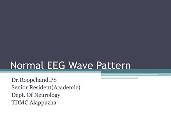 EEG: Basics | PPT
