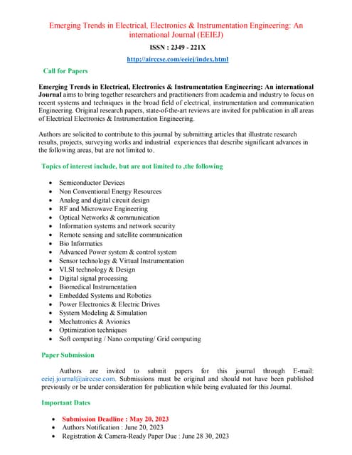 Ece Pptx It Contains Scope And Future Of Electronics And Communication