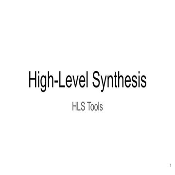 HighLevelSynthesis_TOOLS_Description.pptx