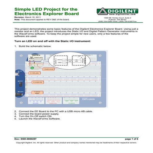 Ee led project | PDF