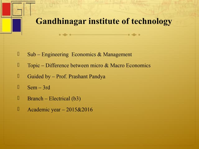 3 micro-statics, comparative & dynamic | PPTX